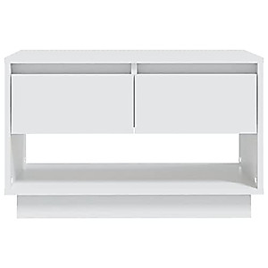 GaRcan TV Cabinet Home Living Room Furniture Stereo HiFi Drawer Cabinet TV Stand Unit Entertainment Centre Grey Sonoma Engineered Wood (White)