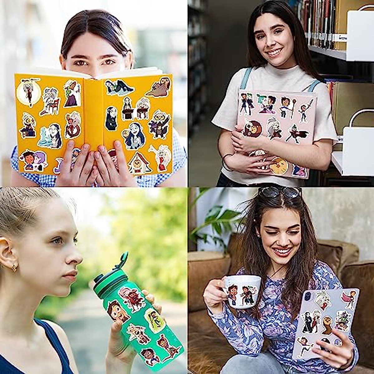 100 PCS The owl House Stickers for Water Bottle,Cute Cartoon Animal Stickers Vinyl Waterproof Stickers for Bumper,Skateboard,Laptop,Phone, Guitar,Kawaii Stickers Gift to Kids Teens Friends Family