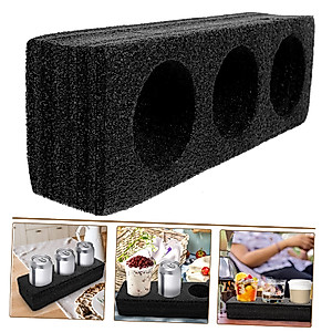 4pcs Milk Tea Cup Holder Beverage Cup Holder Drink Holder Take Out Drink Holder Take Out Fixing Trays Drink Carrier Holder Pearl Wool Coffee Tray Epe Foam Stand re-usable
