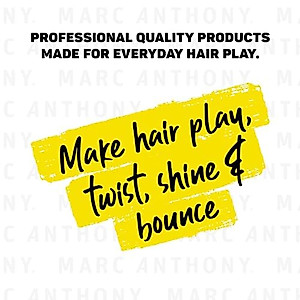 Marc Anthony Hair Mask for Dry Damaged Hair - Deep Conditioning Mask Protects & Nourish with Shea Butter, Avocado & Grapeseed Oils - Seal in Moisture and Rescues Visibly Damaged Hair - Sulfate Free