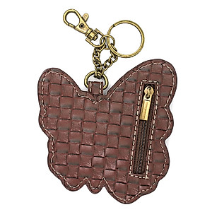 CHALA Garden Critter Collection Women's Decorative Key Fob/Coin Purse Accessory (Monarch Butterfly)