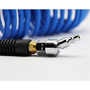 YOTOO Heavy Duty Air Swivel Fitting Kit with 1/4" Industrial Air Hose Fittings Universal Quick Coupler and Swivel Quick Plugs