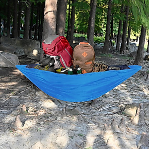 Onewind Gear Hammock, Underbelly Gear Sling Lightweight and Portable Mini Hammock Storage Hammock for Camping, Backpacking, Fishing and Sailing, Blue