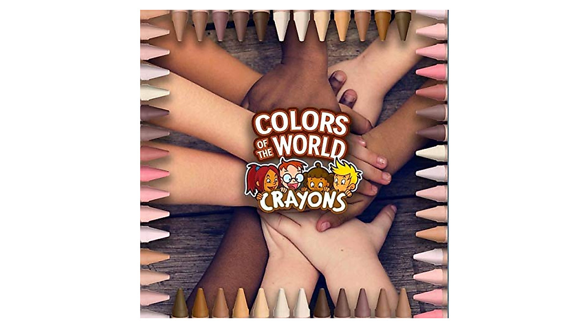 Crayola Multicultural Crayon Set - 144 Skin Tones for Inclusive Art
