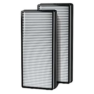 Homedics TotalClean HEPA-Type Air Purifier Filter Replacements, Works with Homedics AT-PET01, AT-PET02, and AT-45 Air Purifiers, Captures Microscopic Airborne Particles