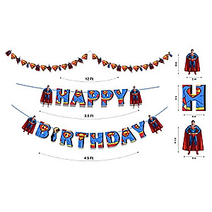 Seyal® - S man Theme Birthday Party Supplies