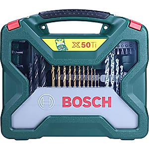 Bosch 2607019327 Titanium Drill Bit Set "X-Line Set" 50 Pcs
