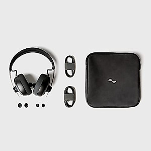 nura Nuraphone Wireless Bluetooth Headphones Over Ear with Ear Buds - Personalized Sound Profile, Active Noise Cancellation (ANC), Social Mode, Customizable Multi-tap Buttons, 20 Hour Battery Life