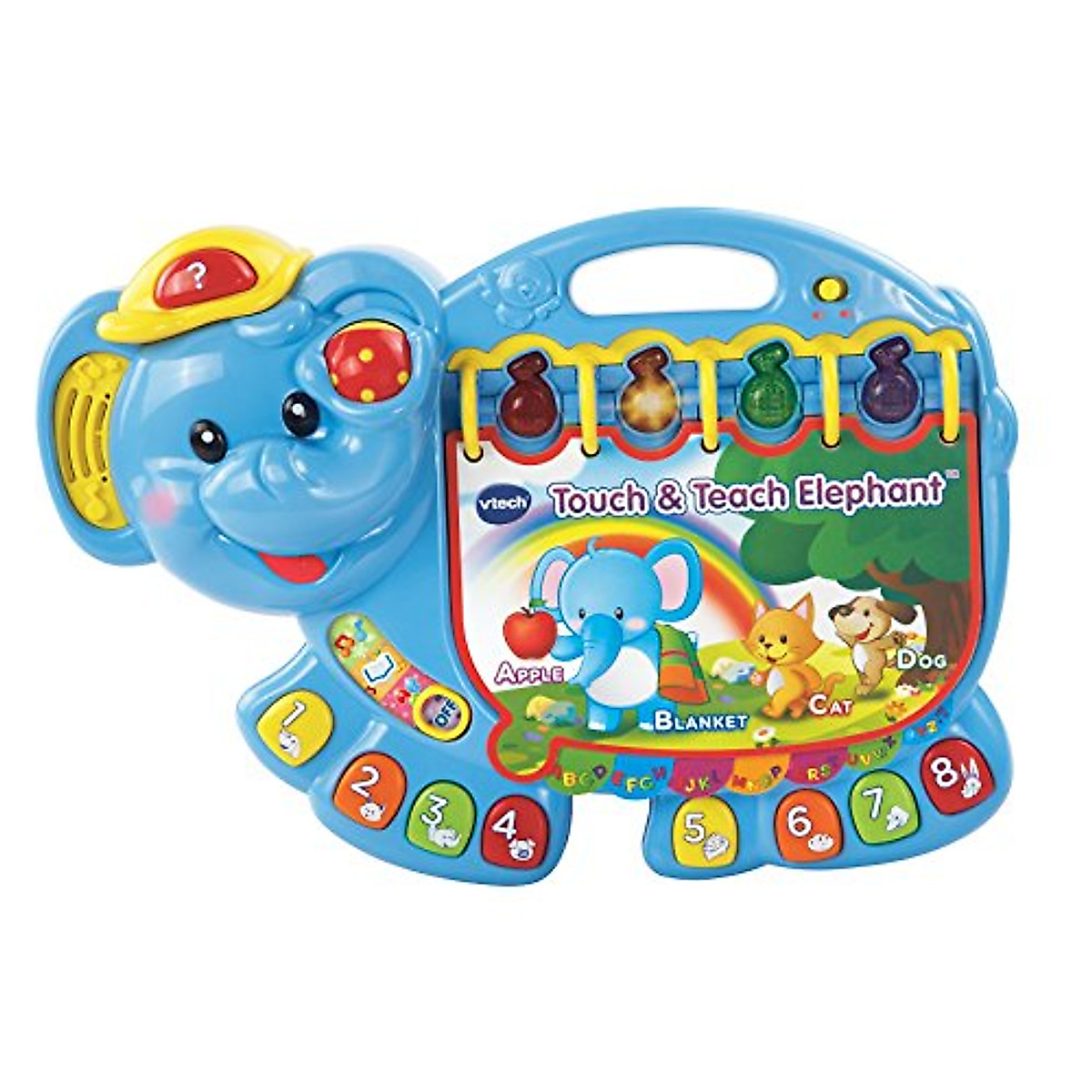 VTech Touch and Teach Elephant Book , Blue