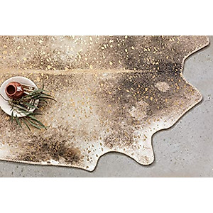 Loloi II Odessa Collection ODE-01 Accent Rug 3'-10" x 5' Mocha/Sand Rectangular 0.25" Thick