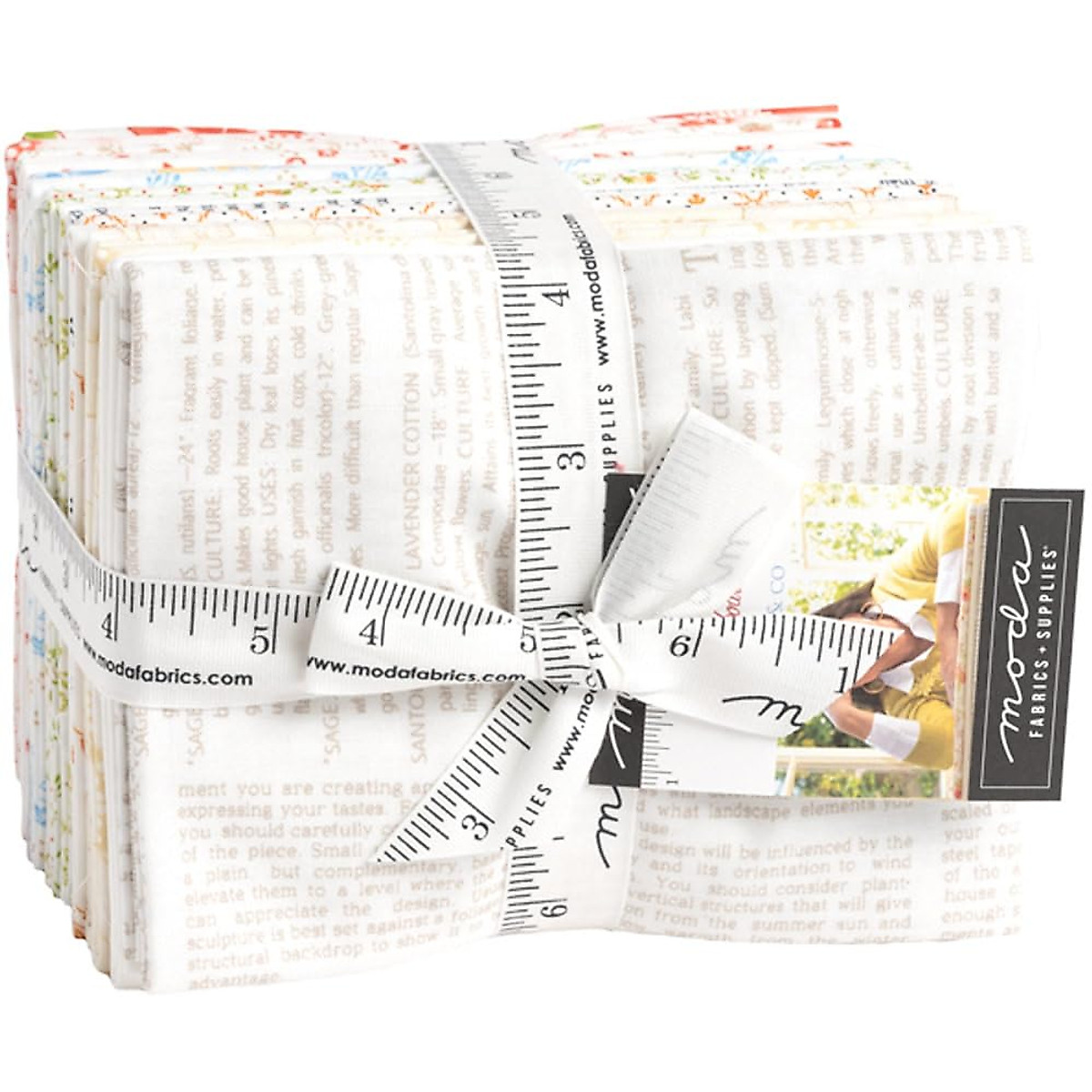 Moda Fabrics Linen Cupboard Fat Quarter Bundle by Fig Tree Co 20480AB