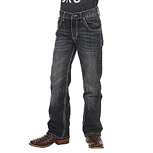Wrangler Boy's 42 Vintage Boot Jeans Denim 18 REG