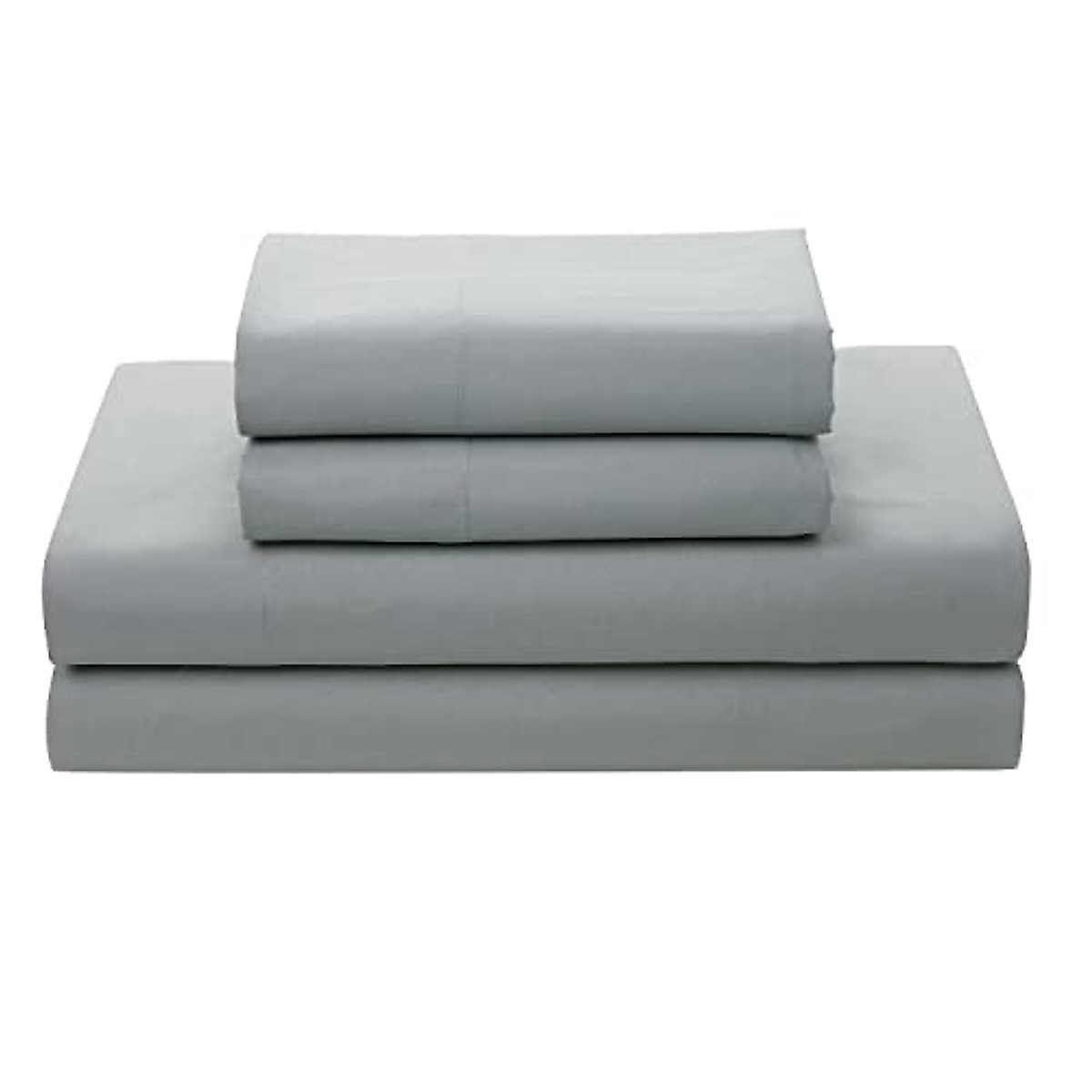 Sweet Home Collection 7 Piece Comforter Set Bag Solid Color All Season Soft Down Alternative Blanket & Luxurious Microfiber Bed Sheets, Florence, Queen