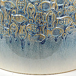 KIROJA Modern and Simple Ceramic Stools, Antique Ceramic Drum Stools with Furnishings, and Rich Stools Every Year. (Size : C)