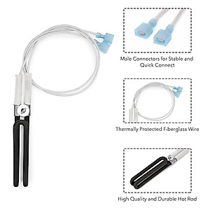 Stanbroil Pellet Stove Ignitor for Quadrafire Models with Cast Iron Burn Pot, 380W Loop Igniter Replacement for SRV7000-462/812-3811