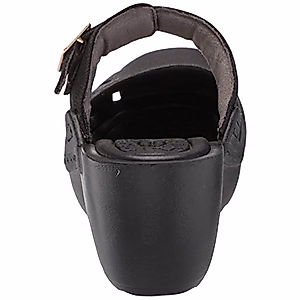 Dr. Scholl's Shoes Women's Dance On Clog, Black Snake, 8