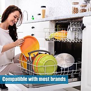 6pcs 8269145 Dishwasher Mounting Bracket with Screws, Undecounter Dishwasher Replacement Part Dishwasher Side Mount Clips Dishwasher Installation Kit Dishwasher Holder for GE LG Samsung