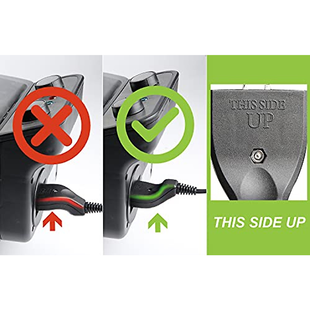 Secura Deep Fryer Magnet Power Cord for TSAF40DH and MSAF40DH