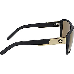 Dragon Mens The Jam Sunglasses - Matte Black Frame | LL Copper Ion Lens