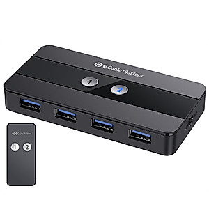 Cable Matters Old Dual 4K 60Hz USB C KVM Switch