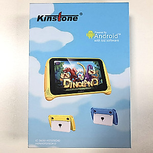 kinstone 7 inch Android 11 Tablets, 2GB RAM+32GB ROM,Long Battery Life,1.5GHz Quad Core Processor,2 MP Dual Camera, WiFi Bluetooth 4.2 (Blue)