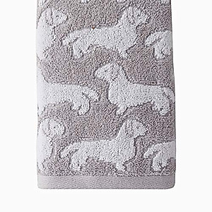 SKL Home by Saturday Knight Ltd. Dog 2 Pc Hand Towel, Gray