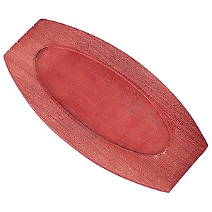 LOGOFUN Roasting Fry Pan Baseplate Grill Pan Reusable Cooking Pan Fish Serving Tray Square Cast Iron Grill Pan for Kitchen Supplies