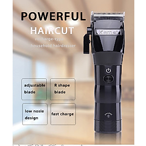 KEMEI 2850 Men's Electric Powerful Cordless Styling Tools Hair Clipper Trimmer Cutting Machine Haircut Trimming Powerful Rechargeable Professional Grooming Clippers