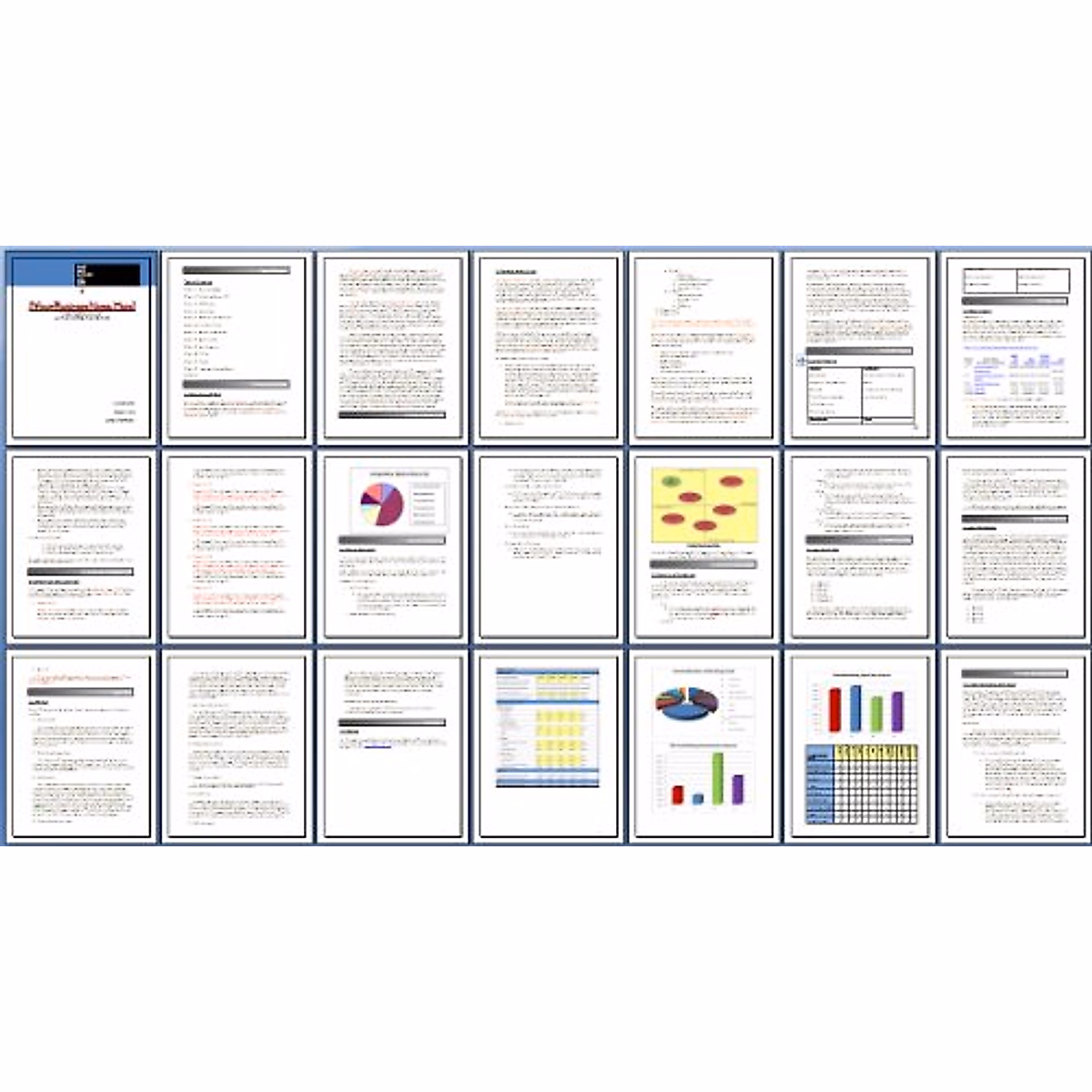 Powder Coating Supplier Service BUSINESS PLAN + MARKETING PLAN = 2 PLANS!
