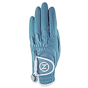 Zero Friction Ladies Cabretta Elite Golf Glove, Left Hand, Turquoise, One Size