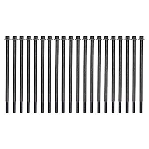 Long Flange Bolt, Sturdy Structure Flange Bolt 20pcs Wide Application Durable for Machine