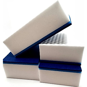 Pro-Graad 4 Pack XL Magic Sponge Eraser Cleaner, 6” x 3.5” x 2” Eraser Pads, Cleans Scuffs, Marks & Dirt from Kitchen, Bathroom, Boat Decks, Fiberglass, Aluminum, Gelcoat, Plastic, Vinyl & Metal