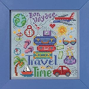 Mill Hill Travel Time Beaded Counted Cross Stitch Kit Buttons & Beads 2023 Spring Series MH142314