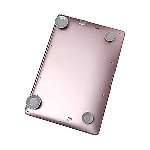 MOTZU 8 Pieces Laptop Computer Cooling Feet Rubber Holder Kickstand Suction Cup Heat Reduction Pad Universal Tablet/Notebook Stands Corner Pad Anti-Slip Silicone Elevation Stand (4Small+4Big,Gray)