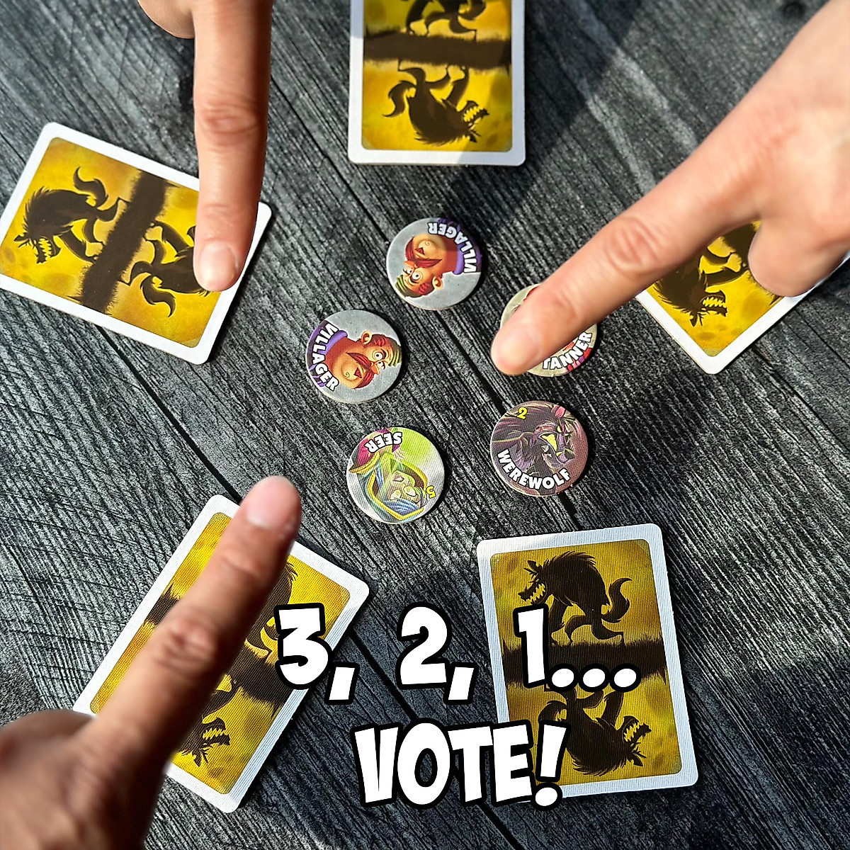 One Night Ultimate Werewolf – Fun Party Game for Kids & Adults | Engaging Social Deduction | Fast-Paced Gameplay | Hidden Roles & Bluffing