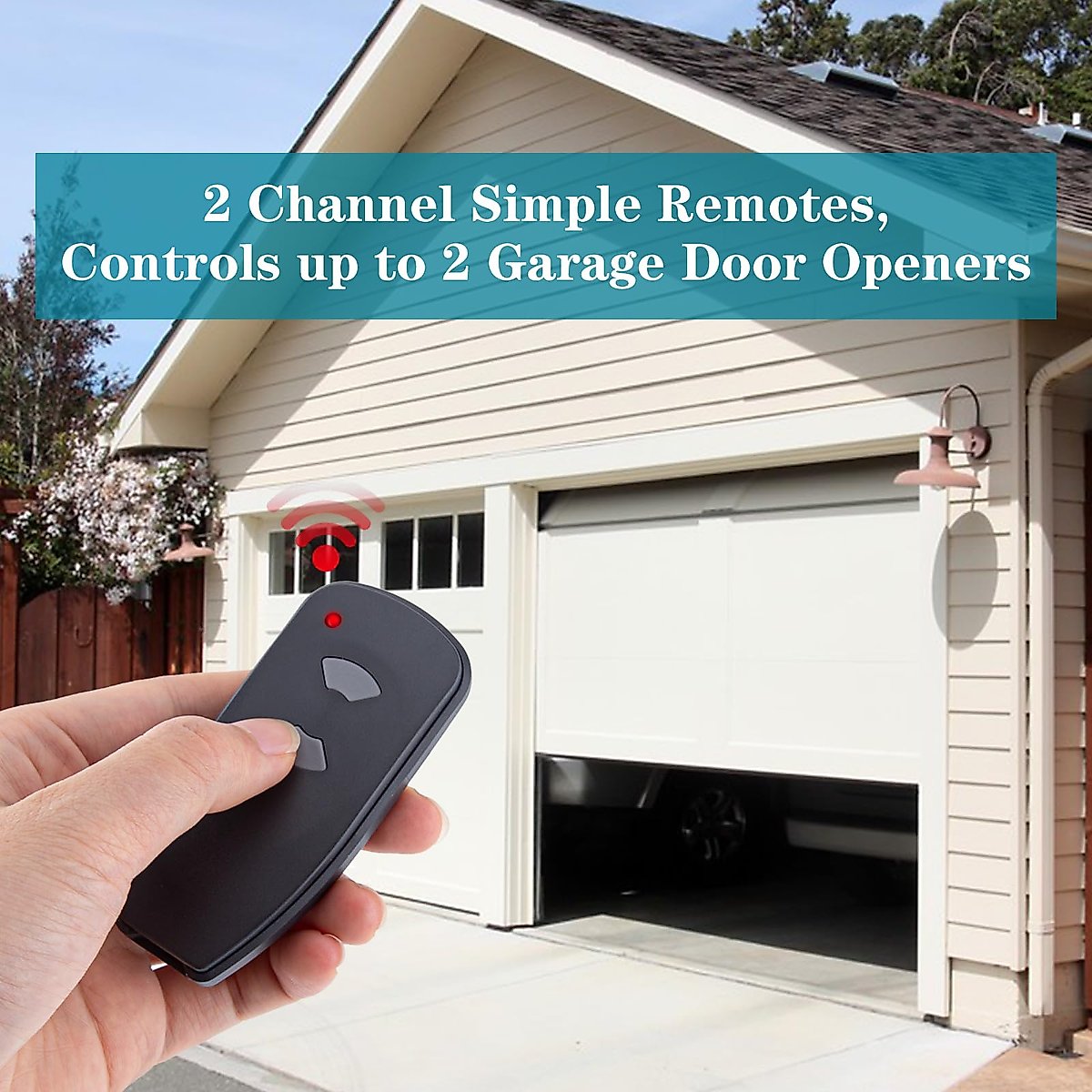LAWOHO M3-2312 Clone Copy Remote Controls Compatible with Marantec 315MHz Garage Door Openers & Keyless Entry Keypad, for Marantec M4500e, 4700, M55, Martin DC3700e (1 Pcs)