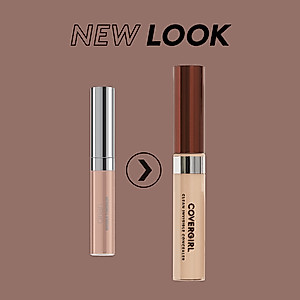 COVERGIRL Invisible Concealer Fair 115, Undereye Concealer, Sponge TIp, 1 Count , Concealer Makeup, Full Coverage Concealer, Concealer for Dark Circles, Easily Application