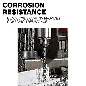 BOSCH BL14 14-Piece Black Oxide Metal Drill Bit Set