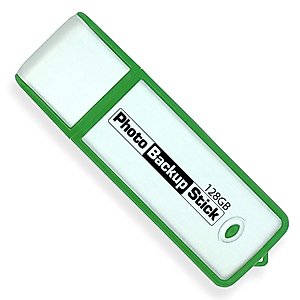 Photo Backup Stick for Computers - Picture and Video Back Up USB 3.0 Tool (128GB)