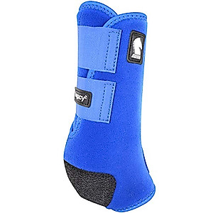 Classic Equine Legacy2 Hind Support Boots, Blue, Large