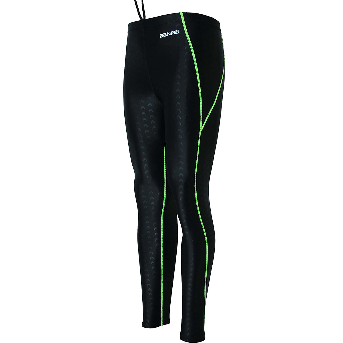 Men's Long Swim Tights UV Sun Protective Swimming Pants Compression Surfing Workout Leggings 3XL