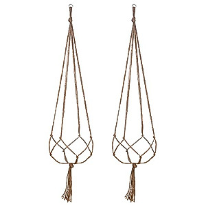 EBOOT 2 Pack 48 Inches Plant Hanger Flower Pot Plant Holder for Indoor Outdoor Decorations, Large, 4 Legs