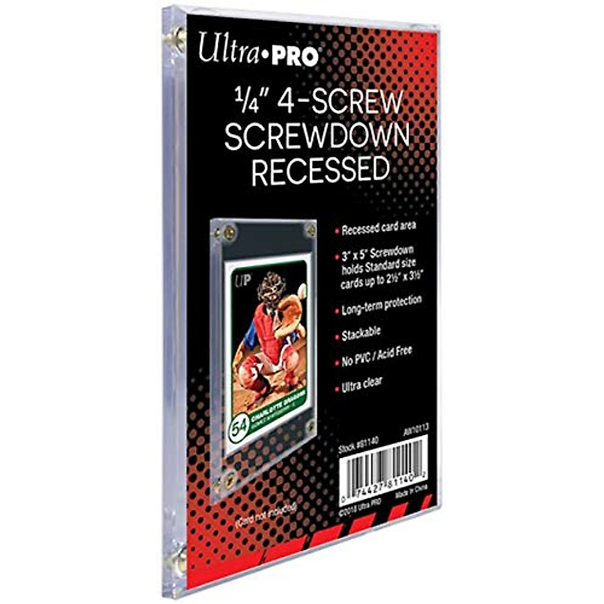 Ultra-Pro 1/4 inch 4-Screw Screwdown Holder (Quantity of 25)
