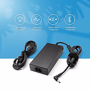 230W Laptop Charger for MSI Stealth GS66 GS65 GS75 WS65 WS75 MSI Creator 15 17 Chicony 230W Power Supply A17-230P1A (DC Plug 5.5 * 2.5mm)