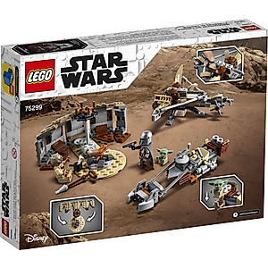 LEGO Star Wars: The Mandalorian Trouble on Tatooine 75299 Awesome Toy Building Kit for Kids Featuring The Child, New 2021 (277 Pieces)