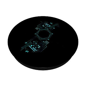 Tech Nerd Computer Geek - Computer Circuit Engineer Gifts PopSockets PopGrip: Swappable Grip for Phones & Tablets