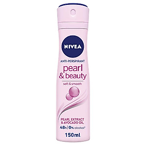 Nivea For Women Pearl Beauty Deodorant (150Ml) (Pack Of 2)