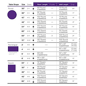 Gee Di Moda Rectangle Tablecloth - 60 x 102 Inch Ivory Table Cloth for 6 Foot Rectangle Table - Heavy Duty Washable Fabric - for 6 Ft Buffet Table, Holiday Party, Dinner, Wedding & Baby Shower