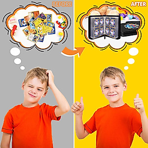 YUKOSON Grehge for Trading Cards 4-Pocket, Garden Sculpture Outdoor Decoration