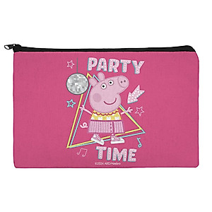 GRAPHICS & MORE Peppa Pig Party Time Pencil Pen Organizer Zipper Pouch Case